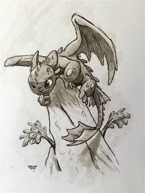 How To Train Your Dragon 2 Cloudjumper Drawing