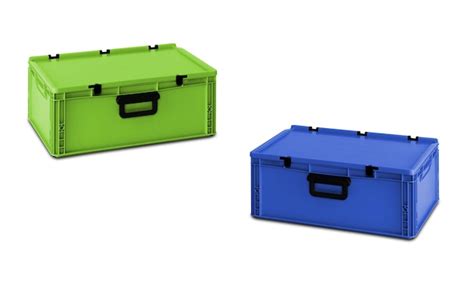 Premium Photo Green And Blue Plastic Boxes