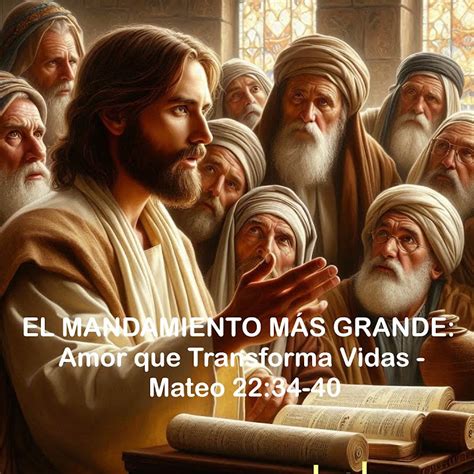 El Mandamiento MÁs Grande Amor Que Transforma Vidas Mateo 22 34 40