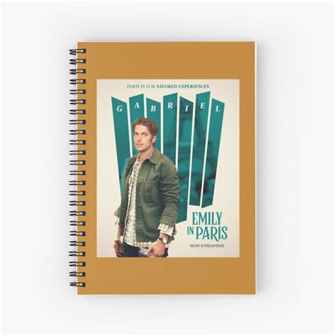 Emily In Paris Spiral Notebook A4 83 X 117 Sold By Workplace