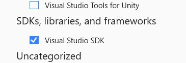 Visual Studio Missing Extensibility Vsix Project Template Stack