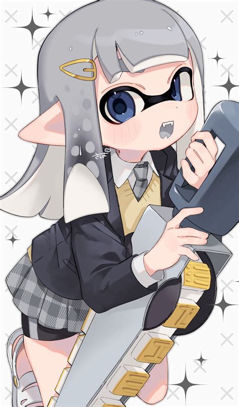 Sabata Saba Inkling Girl Inkling Player Character Nintendo Splatoon