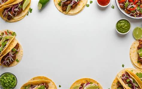 Premium Photo Tacos Background Image Ai Generative