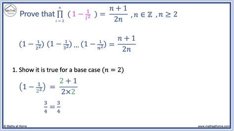 a complete guide proof by mathematical induction with products