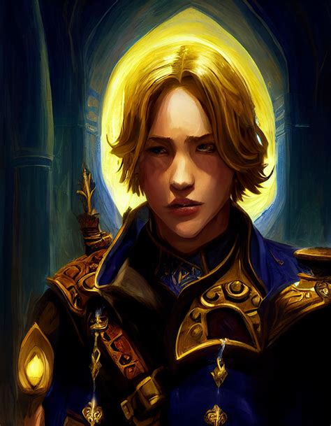 Sweet Anduin Portrait By Elbenlady Elanor On Deviantart
