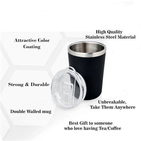 Capacity 250 Ml Stainless Steel Vacuum Insulated Coffee Mug For