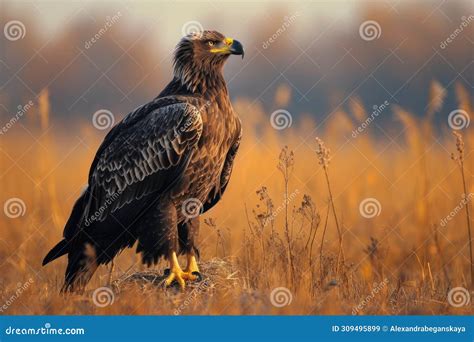 Steppe Eagle Stock Illustration 294987853