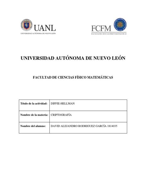 diffie hellman pdf métodos y materiales de enseñanza