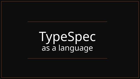 Schema First API Design Using Typespec Cailin Smith Microsoft PPT