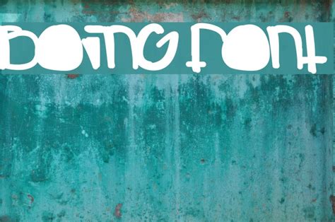 Boing Font