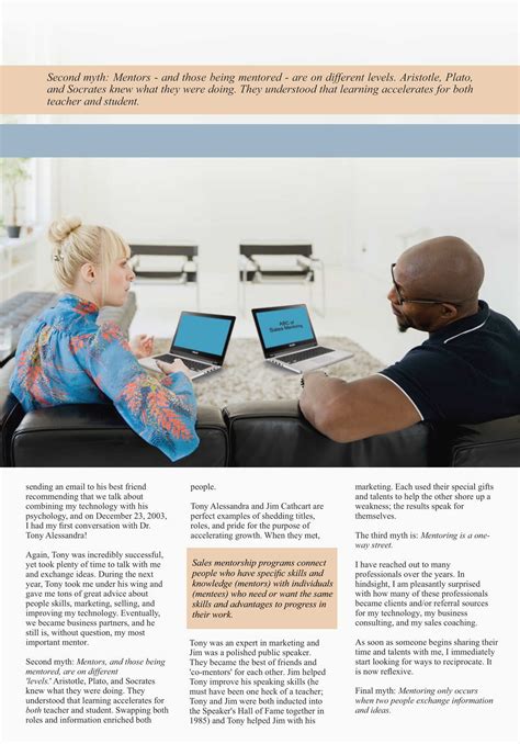Debunking The Myths Of Mentorship George Magazine