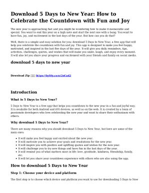 Fillable Online How To Create A Countdown Timer Step By Step Canva