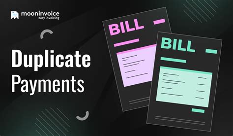 what is duplicate payment causes and solutions