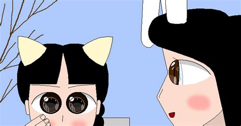 堀北真希うさぎ 暖冬の午後の堀北真希うさぎとねこ耳中学生 しらぎくさいとのイラスト Pixiv