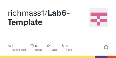 GitHub Richmass1 Lab6 Template