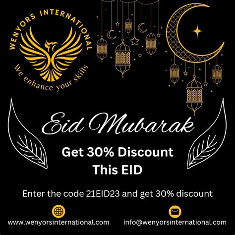 Wenyors International On Linkedin Happy Eid Mubarak Here Is Your Eid T🎉