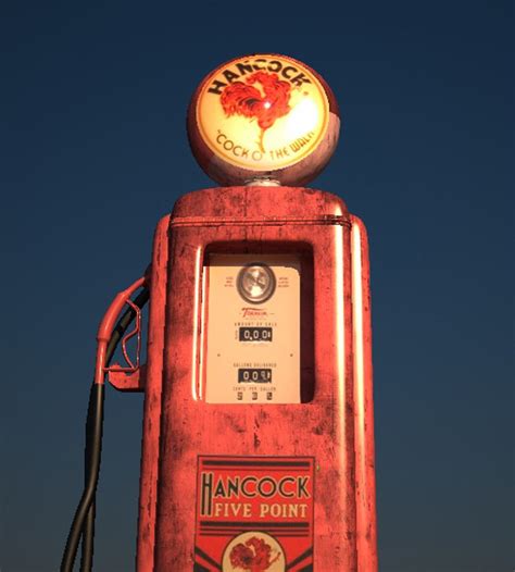 Hancock Point Gasoline 3d Model