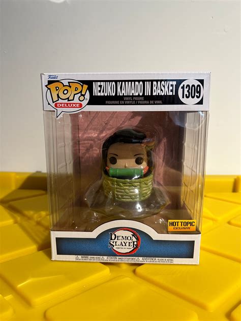 Nezuko Kamado In Basket Limited Edition Hot Topic Exclusive Black