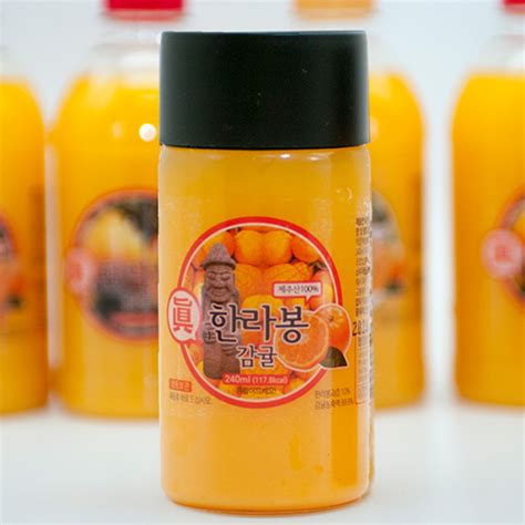 제주도생산 100 한라봉천혜향 감귤주스 당일생산 천연과즙 2종 택 1 240ml X 7병 티몬