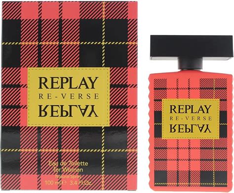 Replay Signature Reverse By Replay Edt Spray 34 Oz Amazonca