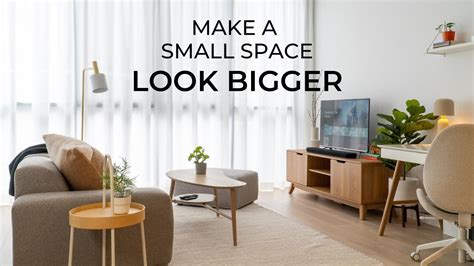 Design Tips For Small Spaces How To Make It Look Feel Bigger