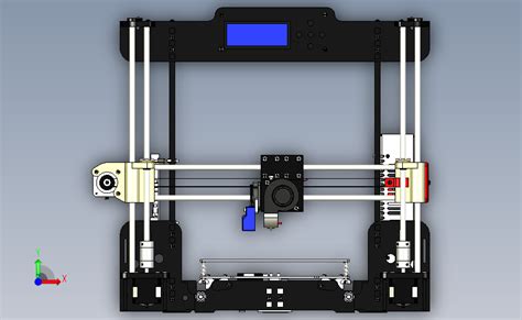 3d 打印机 anet a8 iges 模型图纸下载 懒石网