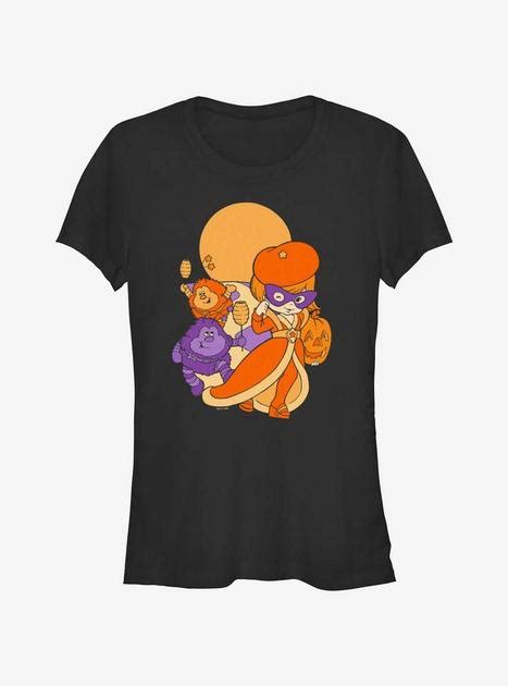 Rainbow Brite Lala Orange Halloween Girls T Shirt Black Hot Topic