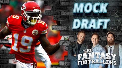 Early 2016 Ppr Mock Draft Ep 205 The Fantasy Footballers Fantasy