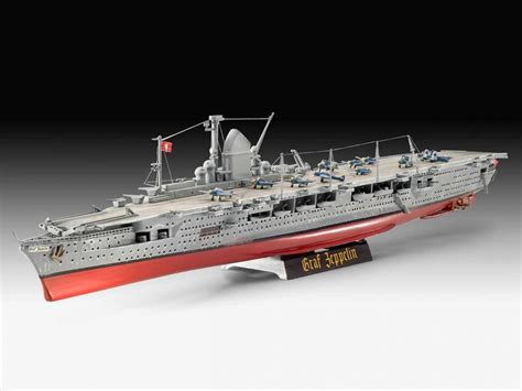 German Aircraft Carrier Graf Zeppelin 1720 Plastic Model Kit 05164