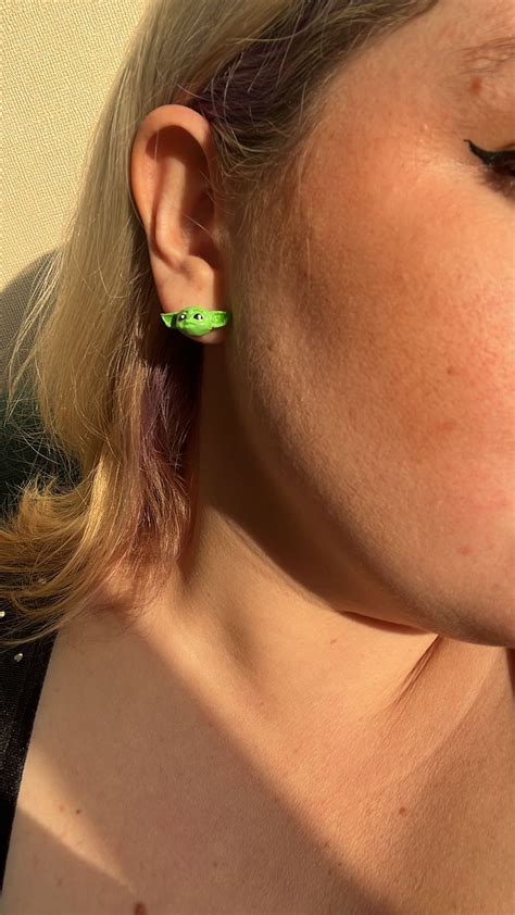 Obj File Grogu Earings・design To Download And 3d Print・cults