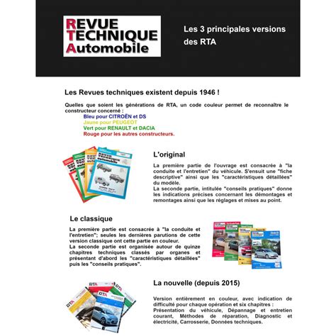 Revue Technique Citroen C4 Et Grand Picasso Depuis 2006 RTA Site