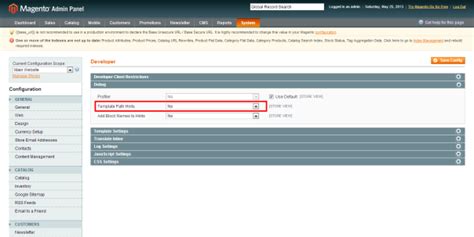 How Do I Turn On Template Path Hints In Magento Keyul Shah
