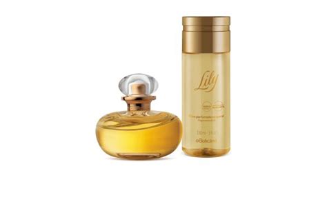 Combo Lily Le Parfum Perfume 30ml Óleo Perfumado Corporal 150ml O