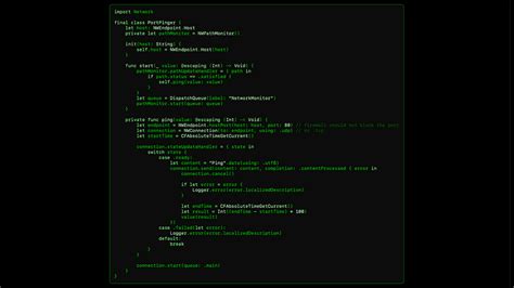 Measure Pings To Any Host Using Network Framework Ios Swift By