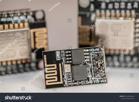 Multiple Esp8266 Nodemcu Modules Which Microcontroller Foto Stok
