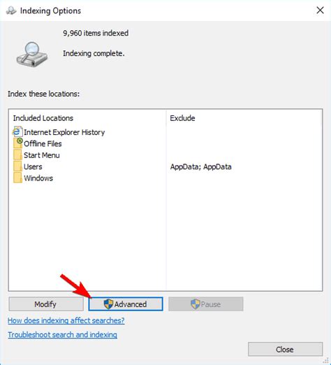 How To Turn On Search Indexing Windows 10