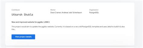 Utkarsh Shukla On Linkedin Gsoc Postgresql 39 Comments