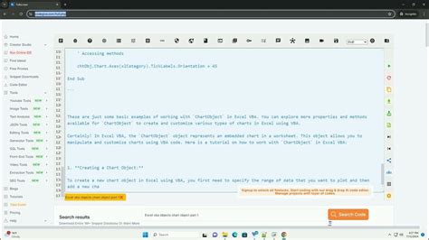 Excel Vba Objects Chart Object Part 1 Youtube