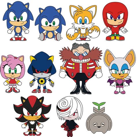 Monogram Sega Sonic The Hedgehog 3d Collectible Figure Bag Clip