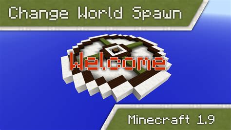 Minecraft 19110 How To Set The World Spawn To A Single Block