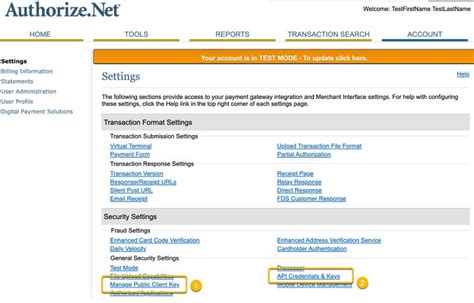 How To Configure Authorize Net For Checkout Dealer Spike Help Center
