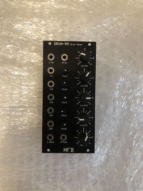 Rare MFB Drum 99 Mixer Eurorack Reverb UK