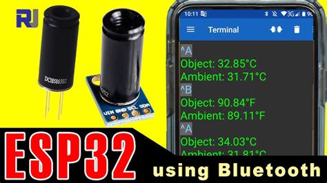 mlx90614 non contact infrared temperature sensor with esp32 51 off