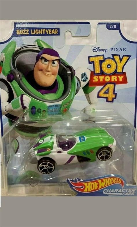 Mattel Hot Wheels Toy Story 4 Buzz Lightyear Car Vechile Disney Pixar