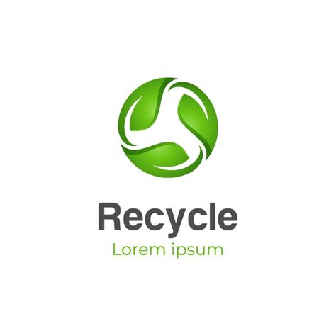 Green Recycling Logo Vector Art Icons And Graphics For Free Download