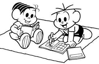 DESENHOS PARA COLORIR DO CEBOLINHA PARA IMPRIMIR Desenhos Para