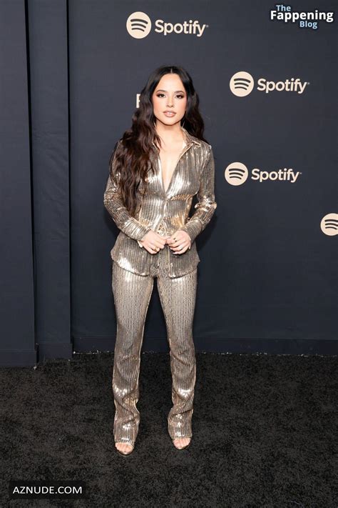 Becky G Sexy Flaunts Her Alluring Figure At The Spotifys 2023 Best New