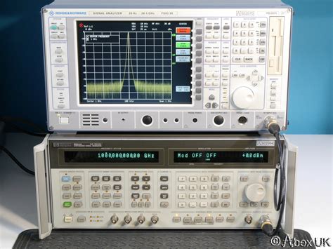 HP Agilent A GHz Low Phase Noise AM FM Pulse Signal Generator