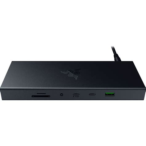 Best Buy Razer Usb 4 Dock Station With 14 Ports Black Rc21 02280100 R3u1