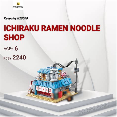 Ichiraku Ramen Noodle Shop Keeppley K20509 Official Store Decool